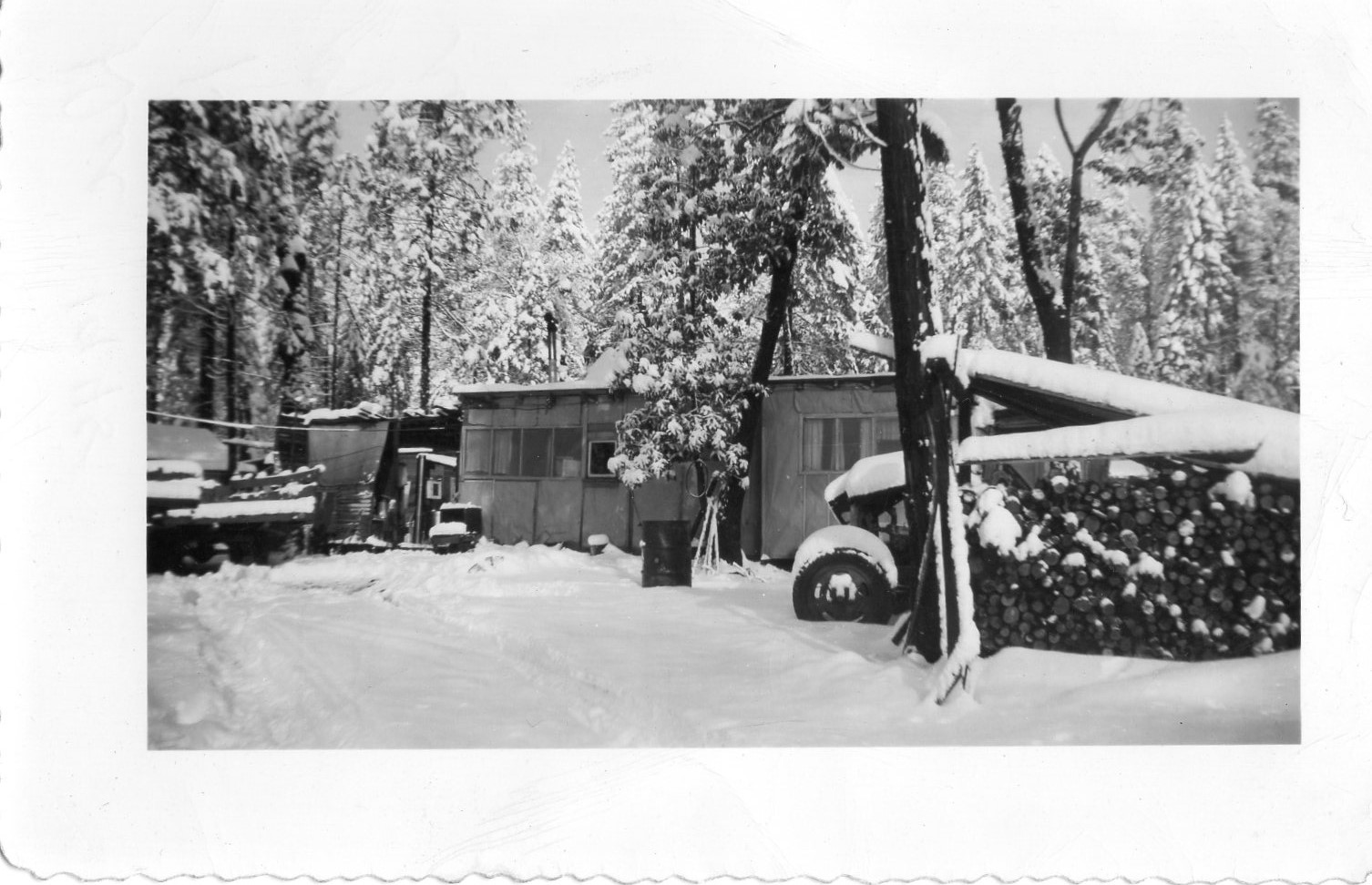 Headquarters of the Hill Top Ranch 1948 | AncestorLife